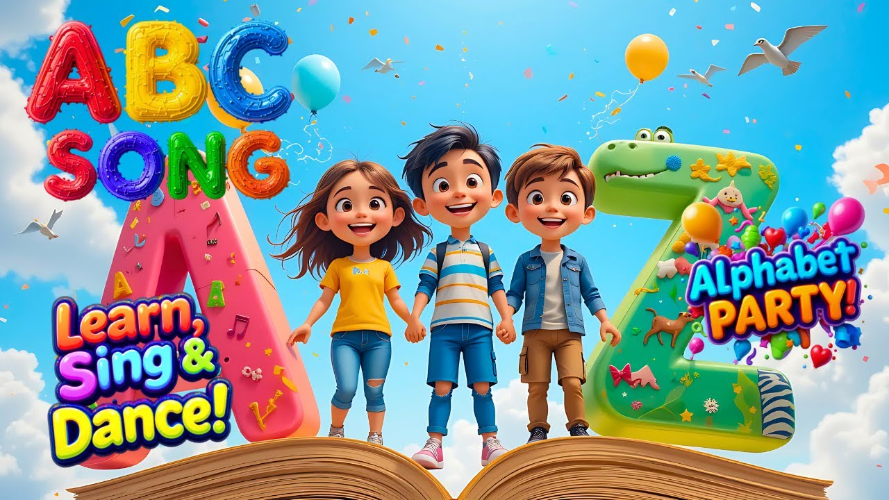 🎉 "The Ultimate Alphabet Party Song! 🎶 A-Z Fun for Kids | Sing, Dance ...