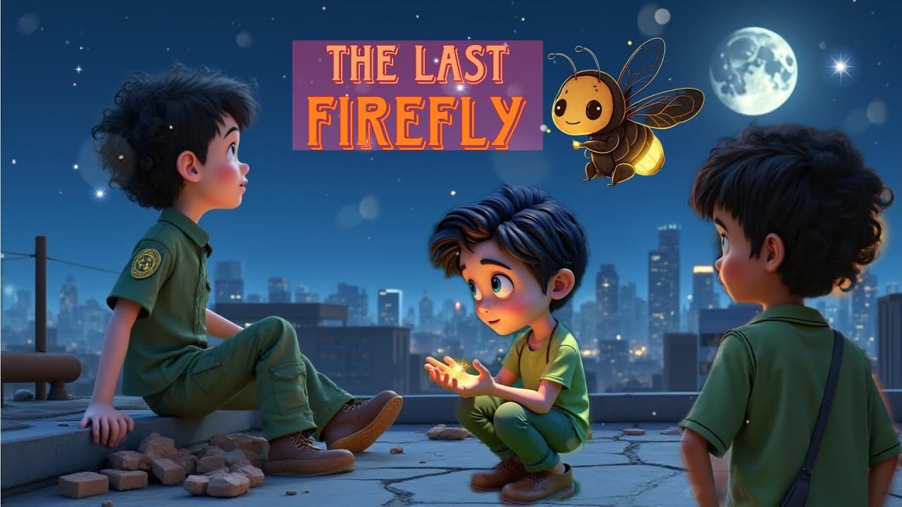 The last firefly | story | moralstories | cartoon - YouTube