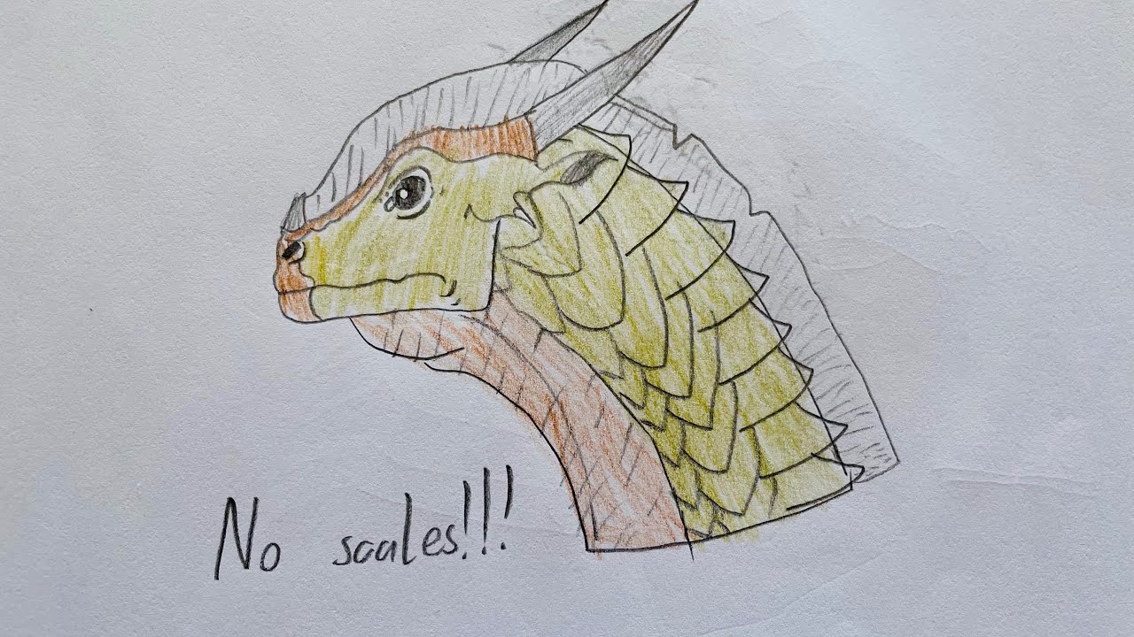 How to Draw wings of fire sandwing - Art Tutorial - YouTube