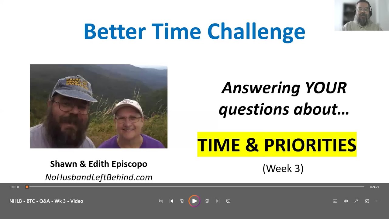 Answering YOUR questions about... TIME & PRIORITIES (Better Time ...