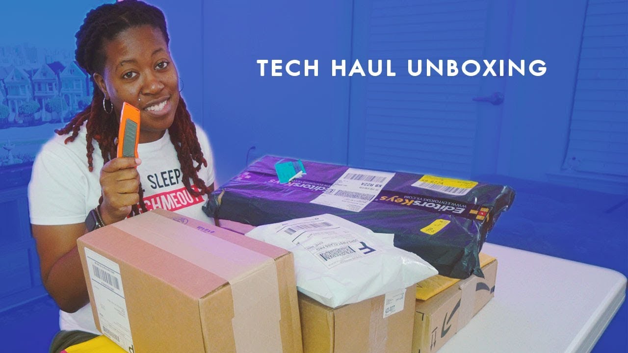 Huge Tech Unboxing! (Tech Haul) - YouTube