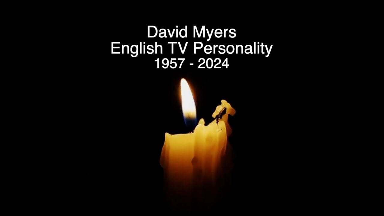 DAVID MYERS - RIP - TRIBUTE TO THE ENGLISH TV PERSONALITY (HAIRY BIKERS ...