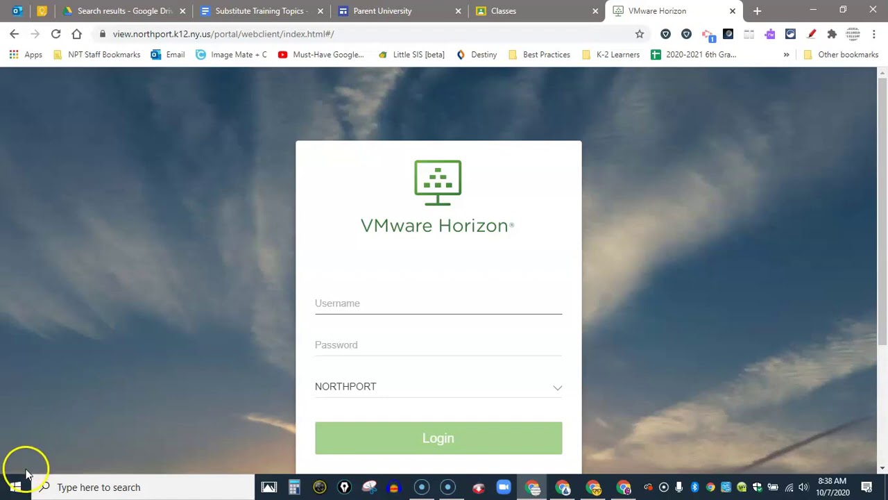VDI - using a browser tab - YouTube