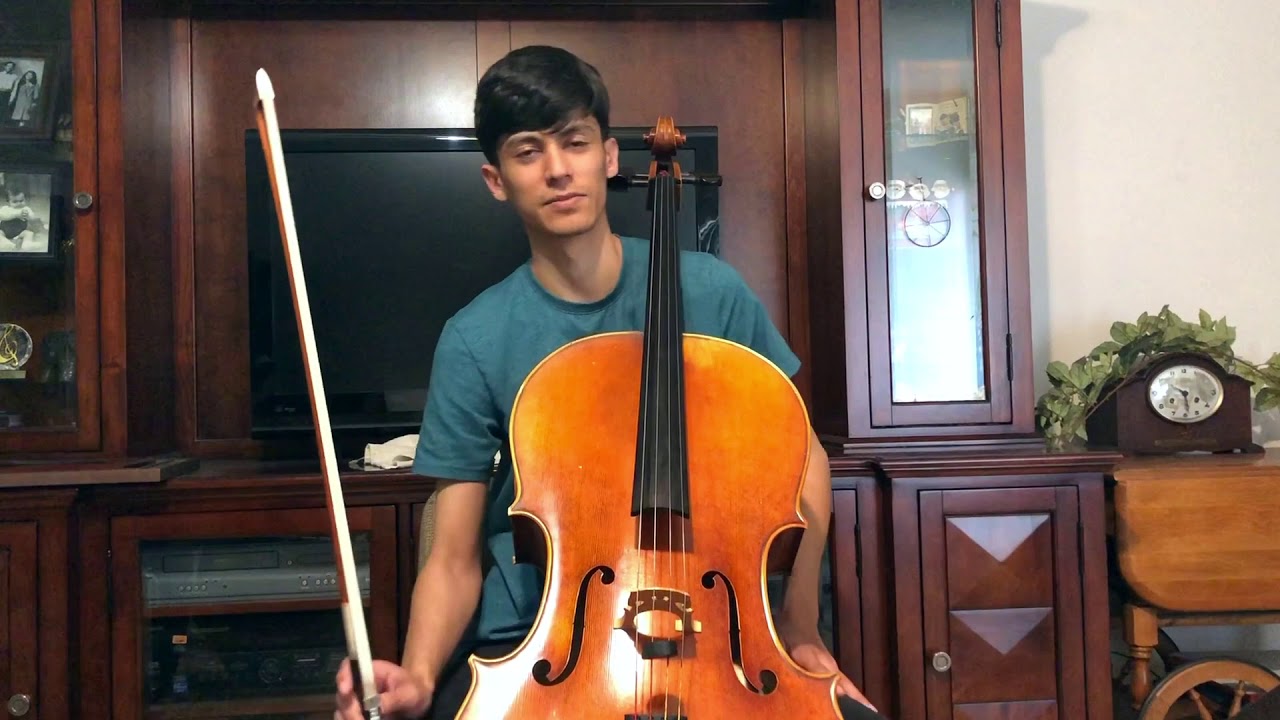 D Major Scale for Cello - YouTube