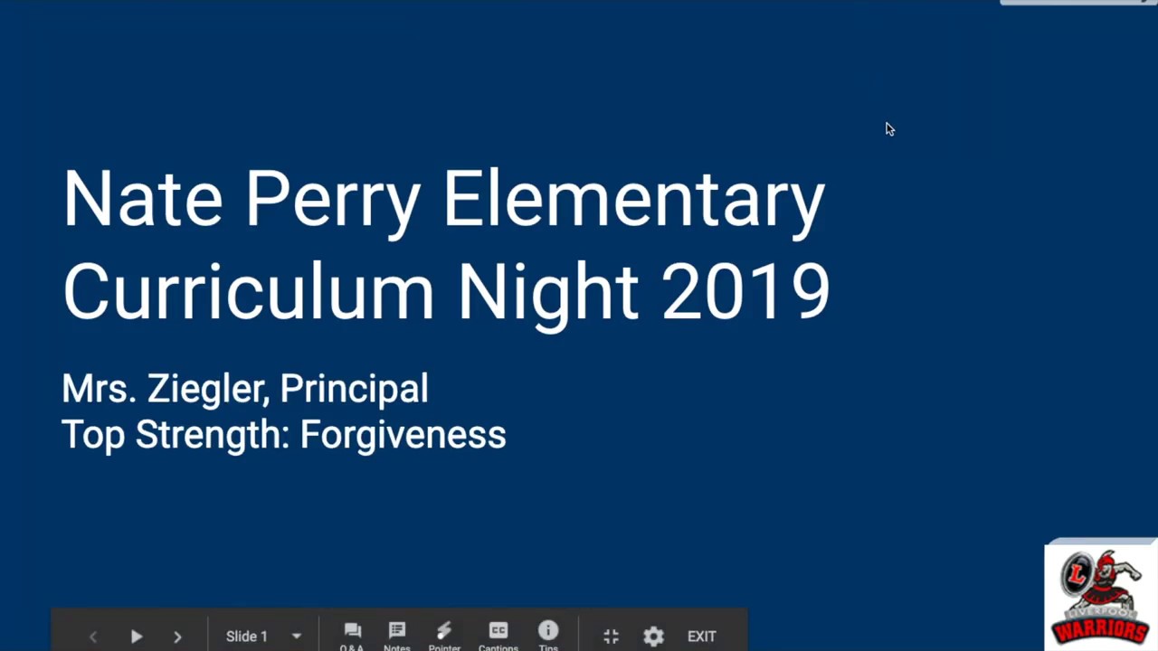 Nate Perry Elementary Open House - YouTube