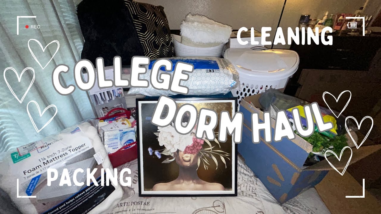 S1 E1: Preparing For College As A Freshman| Cleaning, Packing To Move ...