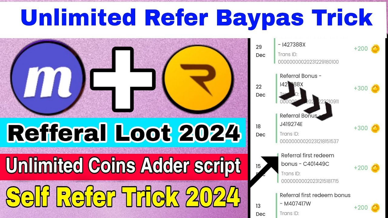 Reward Adda App Unlimited Refer Baypas trick | Self refer bypass trick ...