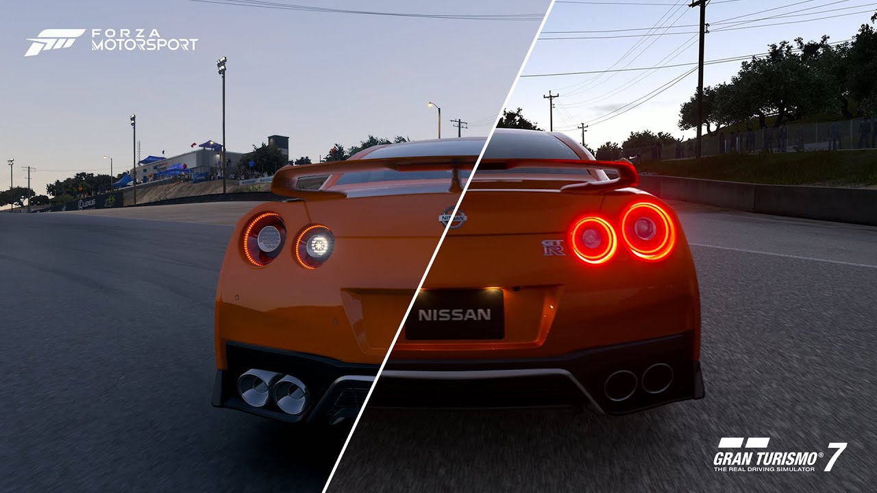Forza Motorsport vs Gran Turismo 7 Graphics Comparison Gameplay - YouTube