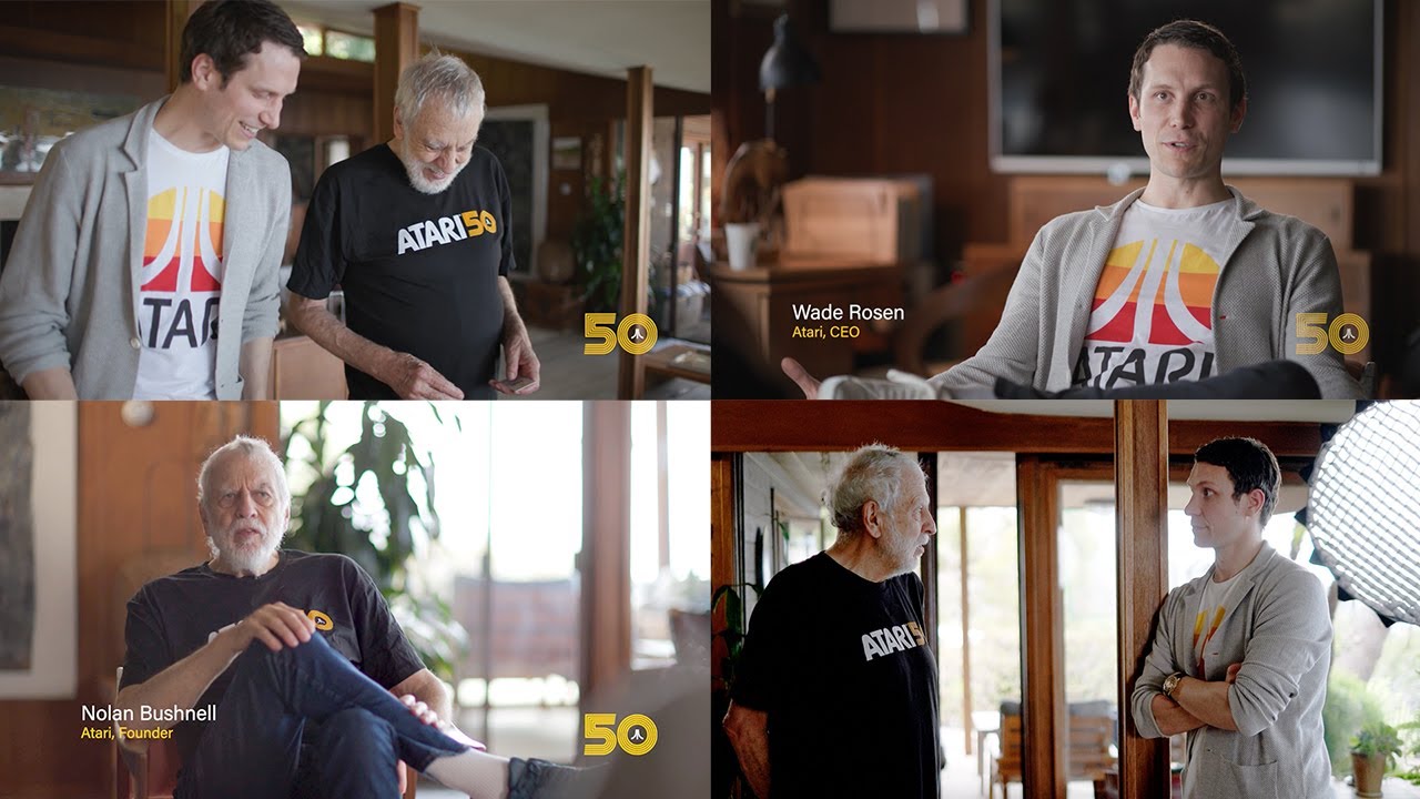 Wade Rosen and Nolan Bushnell 50th Anniversary Interview - YouTube