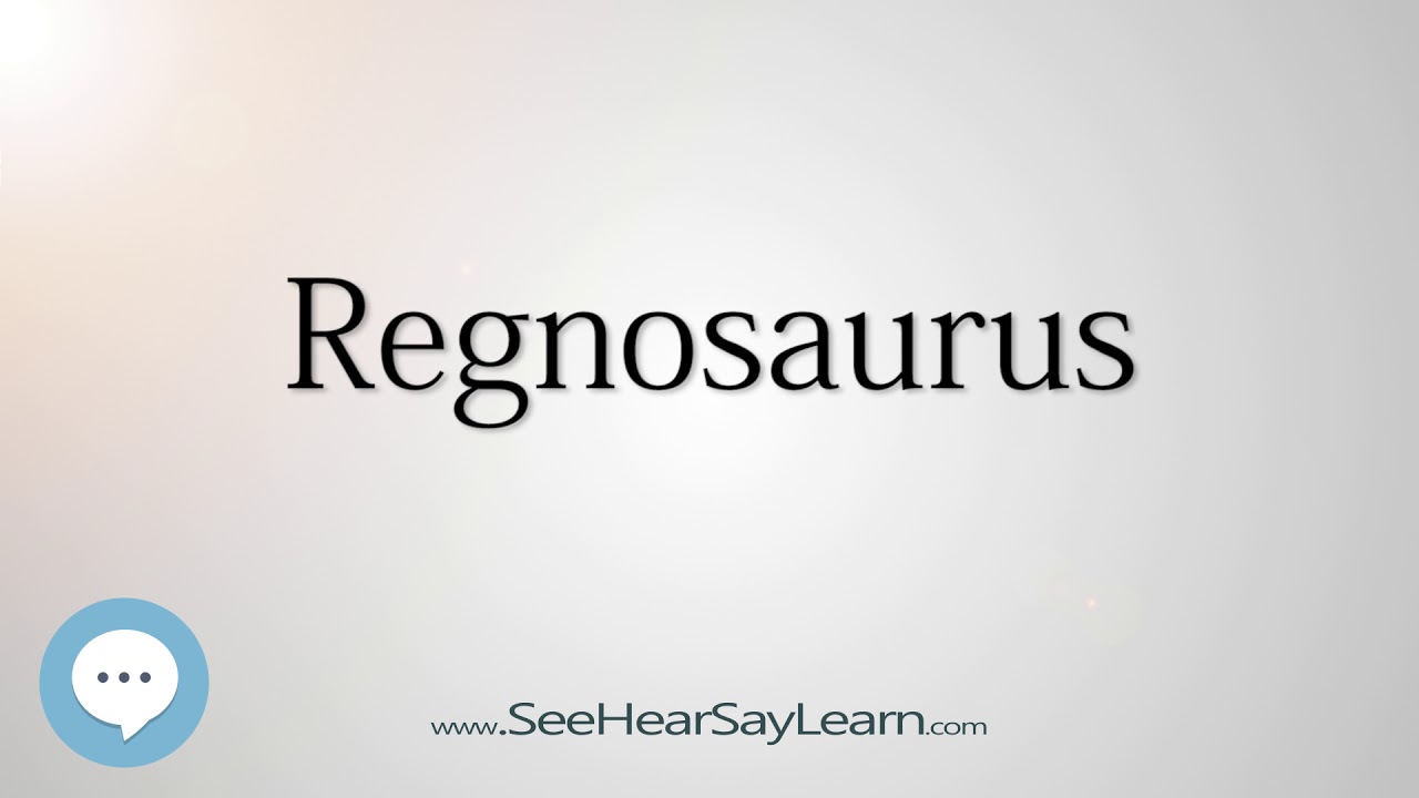 Regnosaurus