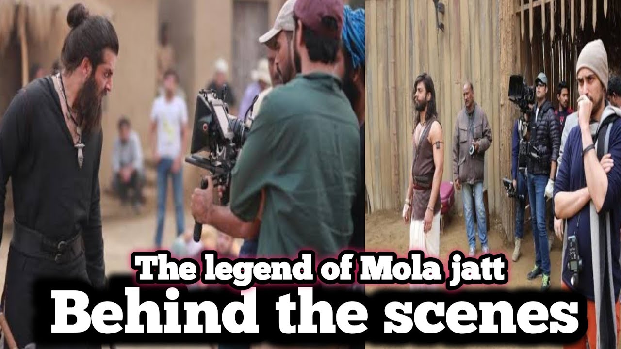 Movie- The legend of Mola jatt || Behind the scenes. - YouTube