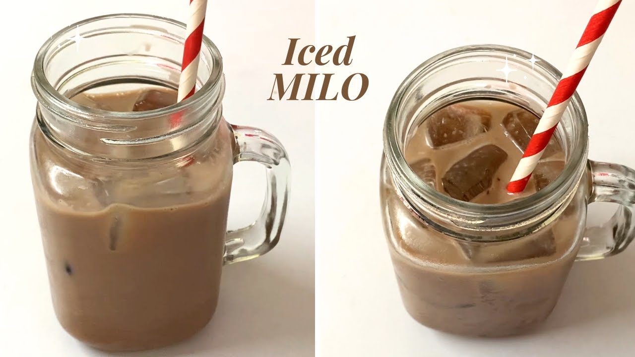 Iced MILO Drink | The best way to enjoy Milo | Cold Milo Drink - YouTube