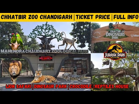 Chhatbir Zoo-in Chandigarh |Lion Safari |Dinosaur Park |Ticket price ...