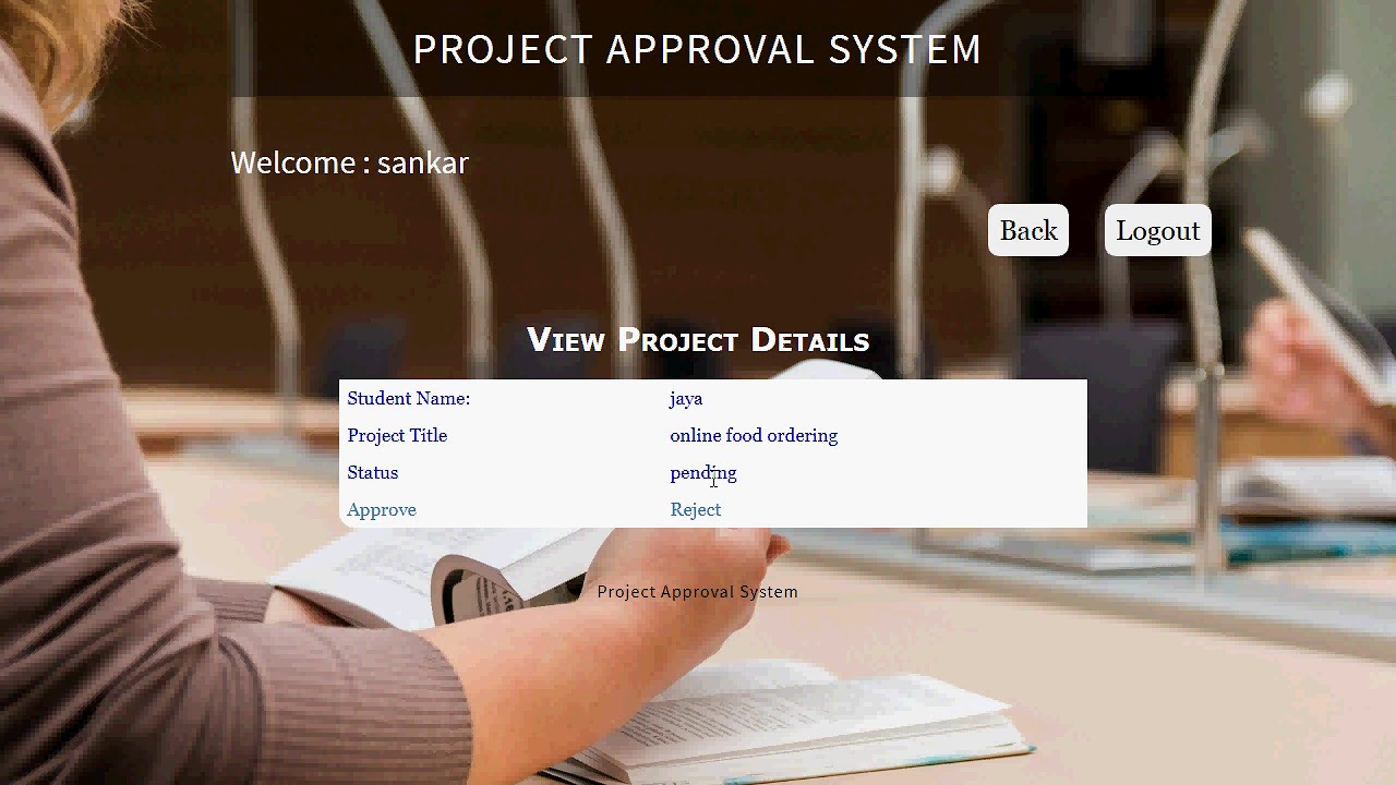 Project Approval System - YouTube
