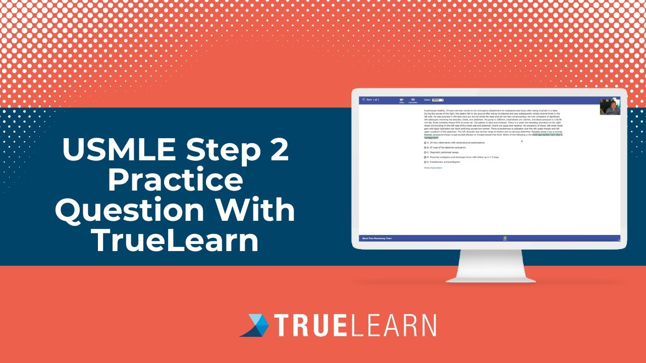 USMLE Step 2 Practice Question - Blunt Abdominal Trauma - YouTube