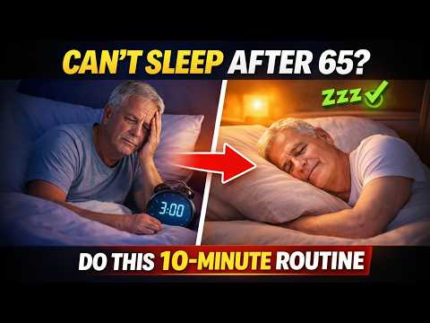 Can’t Sleep After 65? Do This 10-Minute Night Routine
