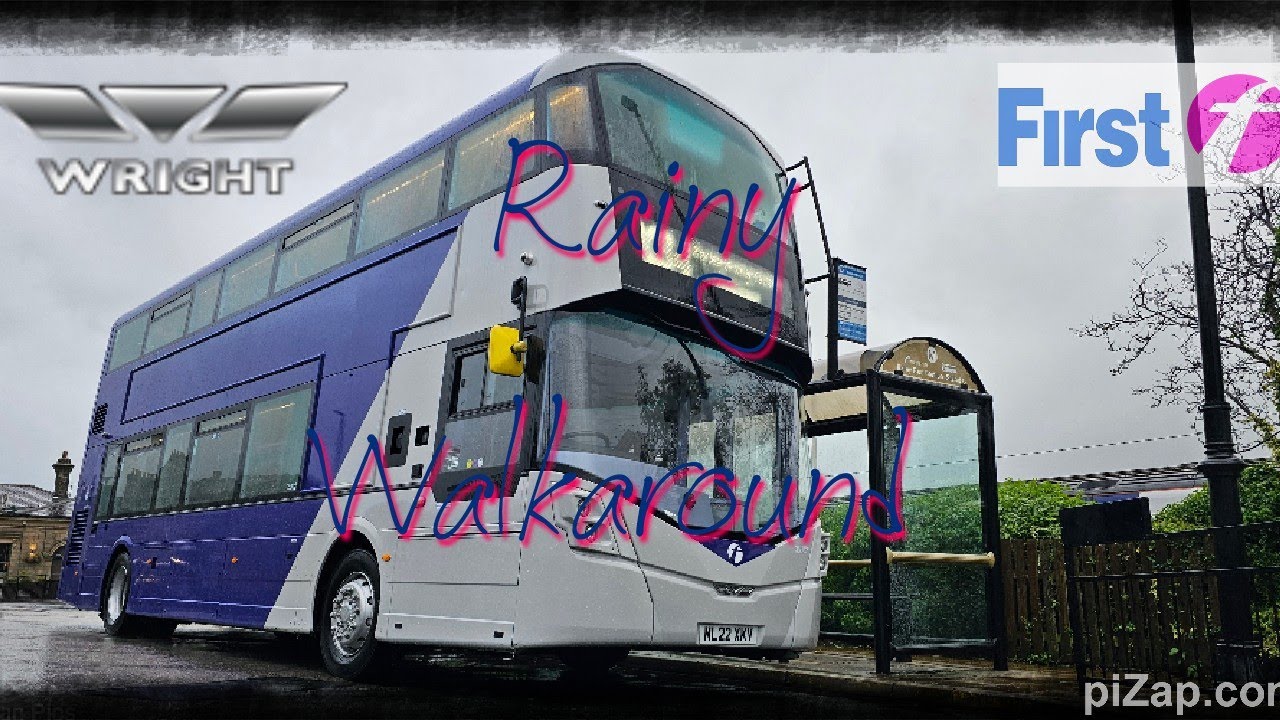 🚍*Rainy Walkaround* First Leeds 35902 ML22 XKV Streetdeck - YouTube