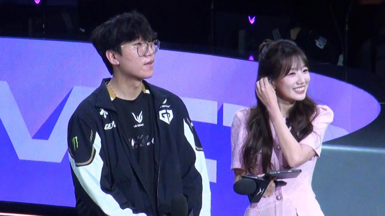 룰러의 POM 행동(feat. 펜타 줘도 못먹네) | LCK 정규 2라운드 POM 인터뷰 - YouTube