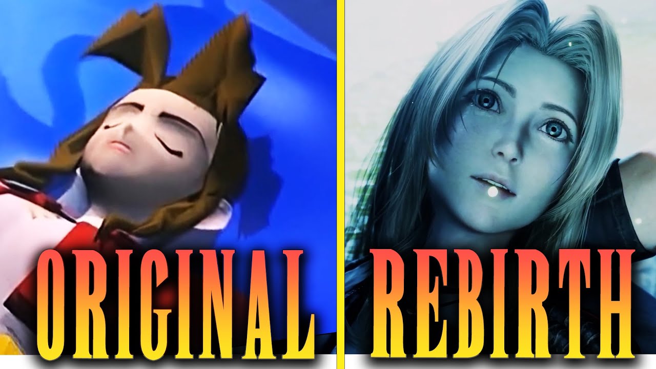 Aerith Death Scene - Final Fantasy 7 Rebirth vs Original (1997 vs 2024 ...