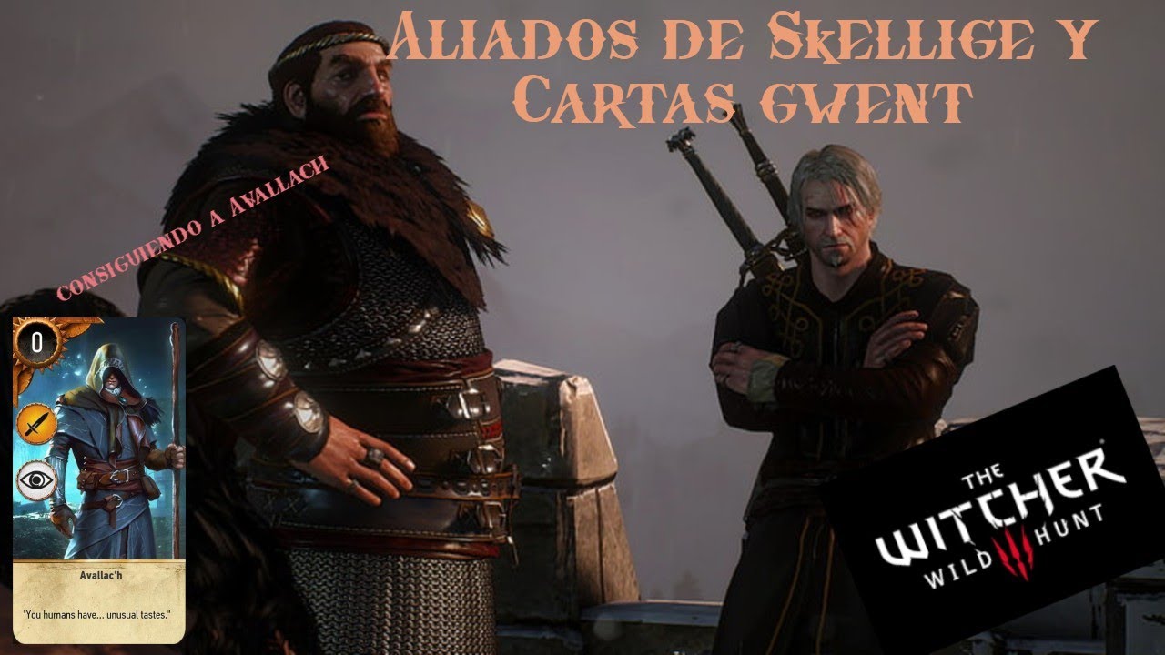 The Witcher 3 Aliados de skellige, consiguiendo carta de Avallach - YouTube