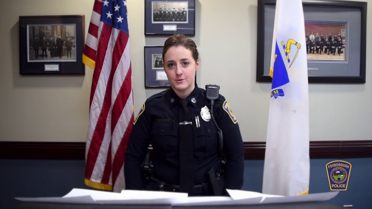 Foxborough Police Department Healthy Relationships PSA - YouTube