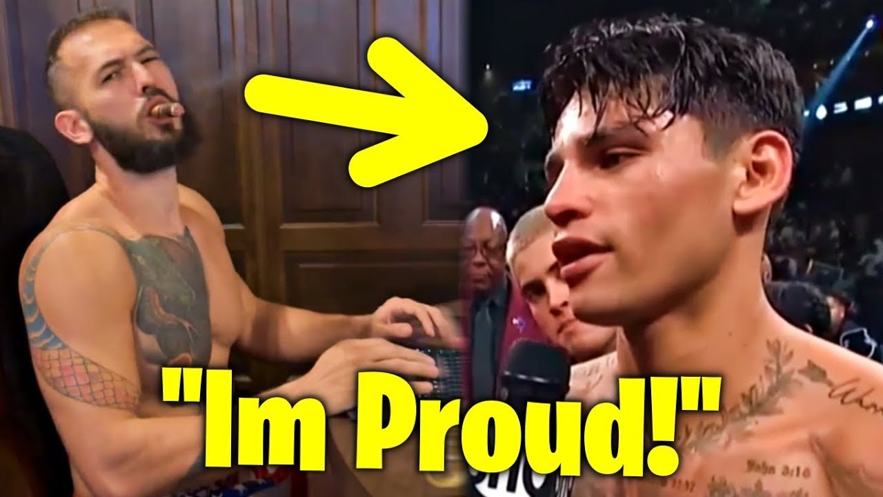 Andrew Tate First Words To Ryan Garcia Fight Lose - YouTube