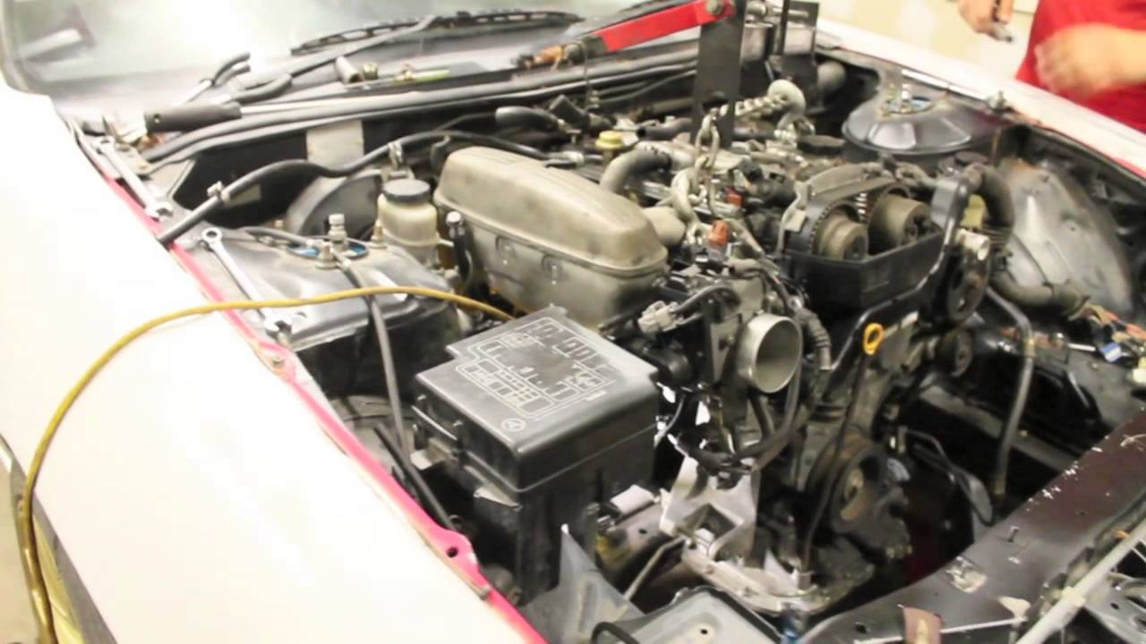 Nissan Silvia S14 Part 3 - Engine Swap - YouTube
