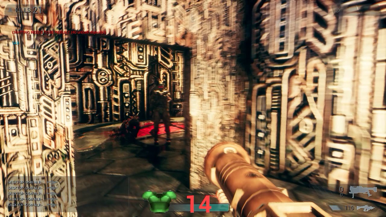Doom on Unreal Engine 4 with update 2 - YouTube