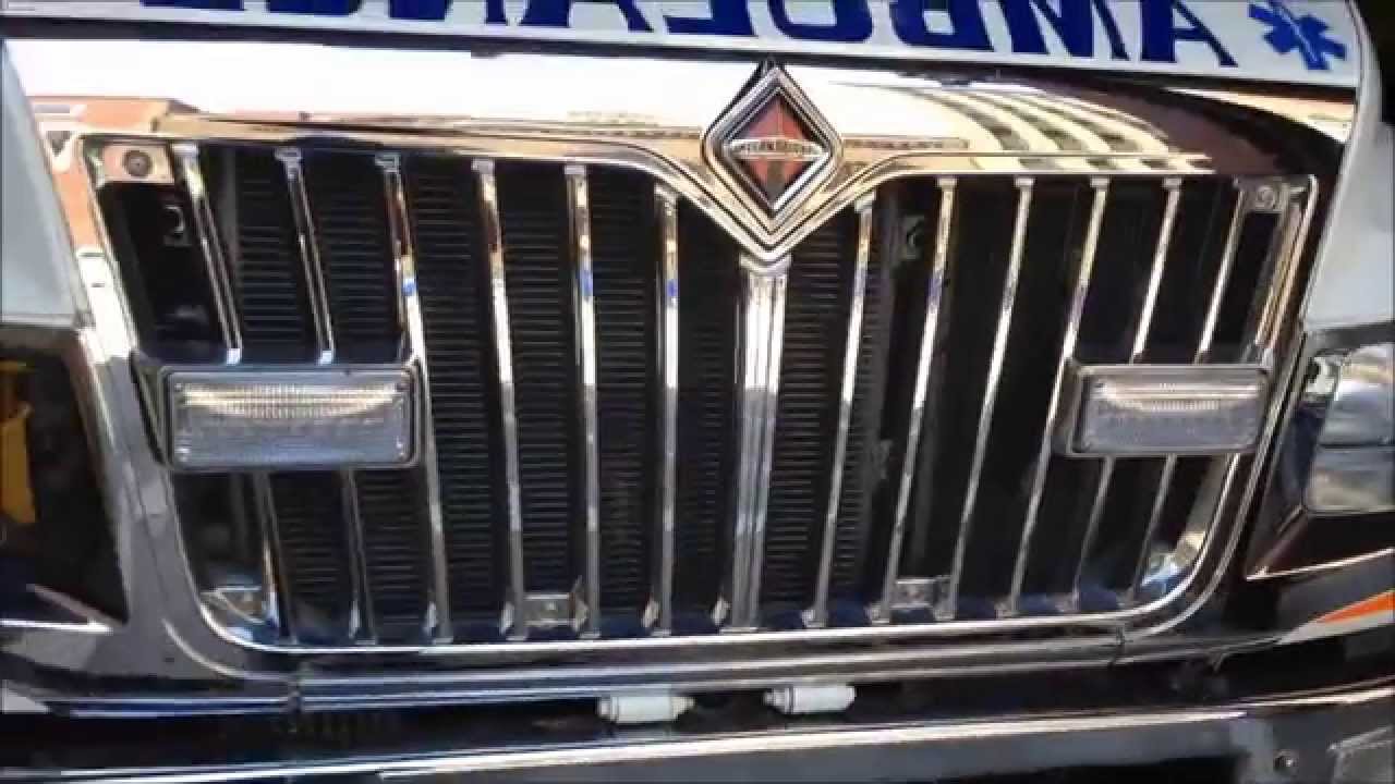 WALK AROUND OF BRAND NEW PITTSBURGH PARAMEDIC RESCUE AMBULANCE 14 ...