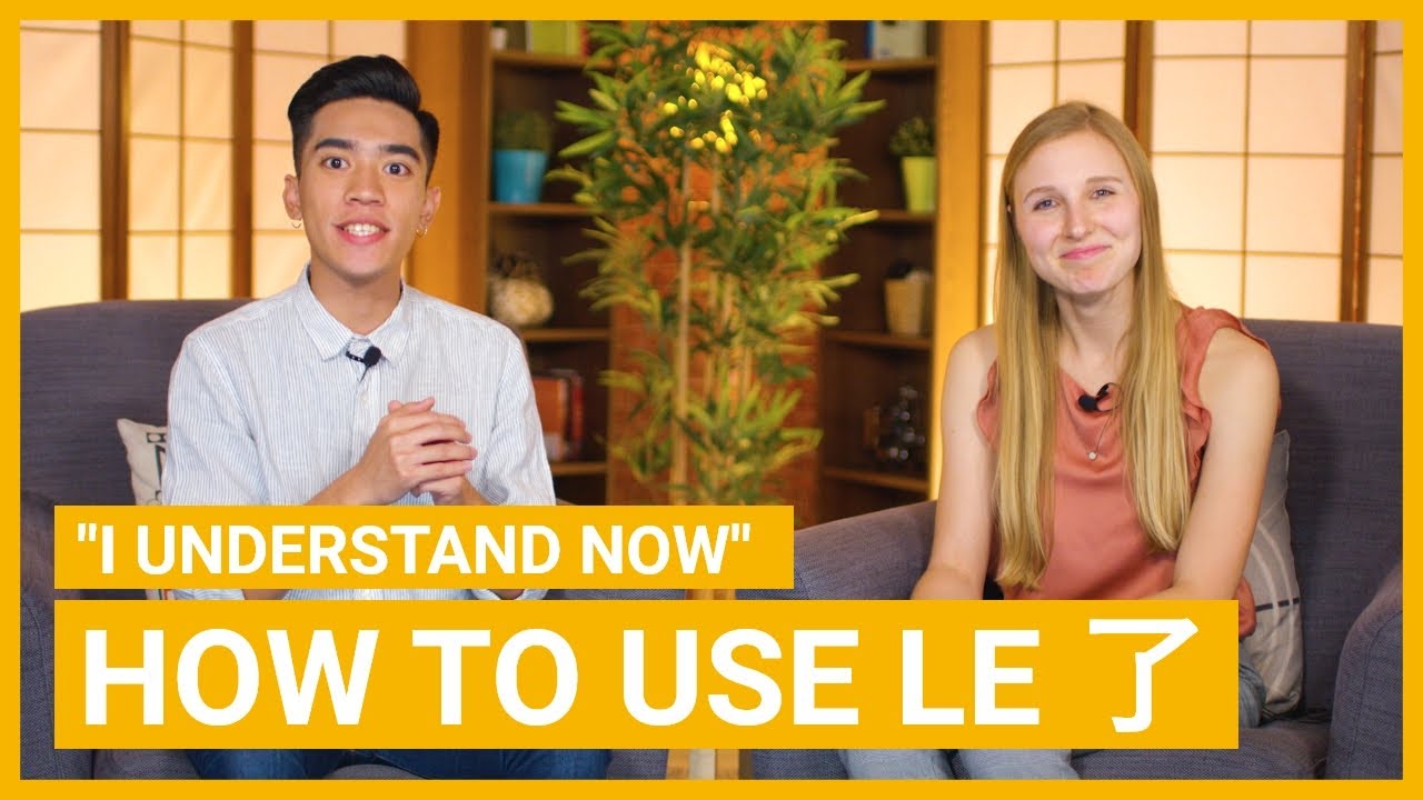 "I Understand Now" How To Use le 了 | Pre Intermediate | Trad ...
