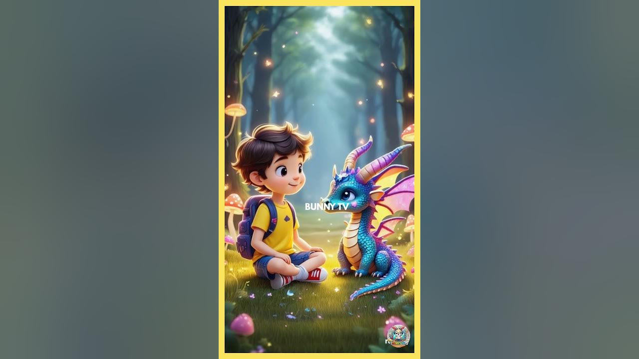 Dragon and boy friendship Story for children | Fantasy story For Kids ...