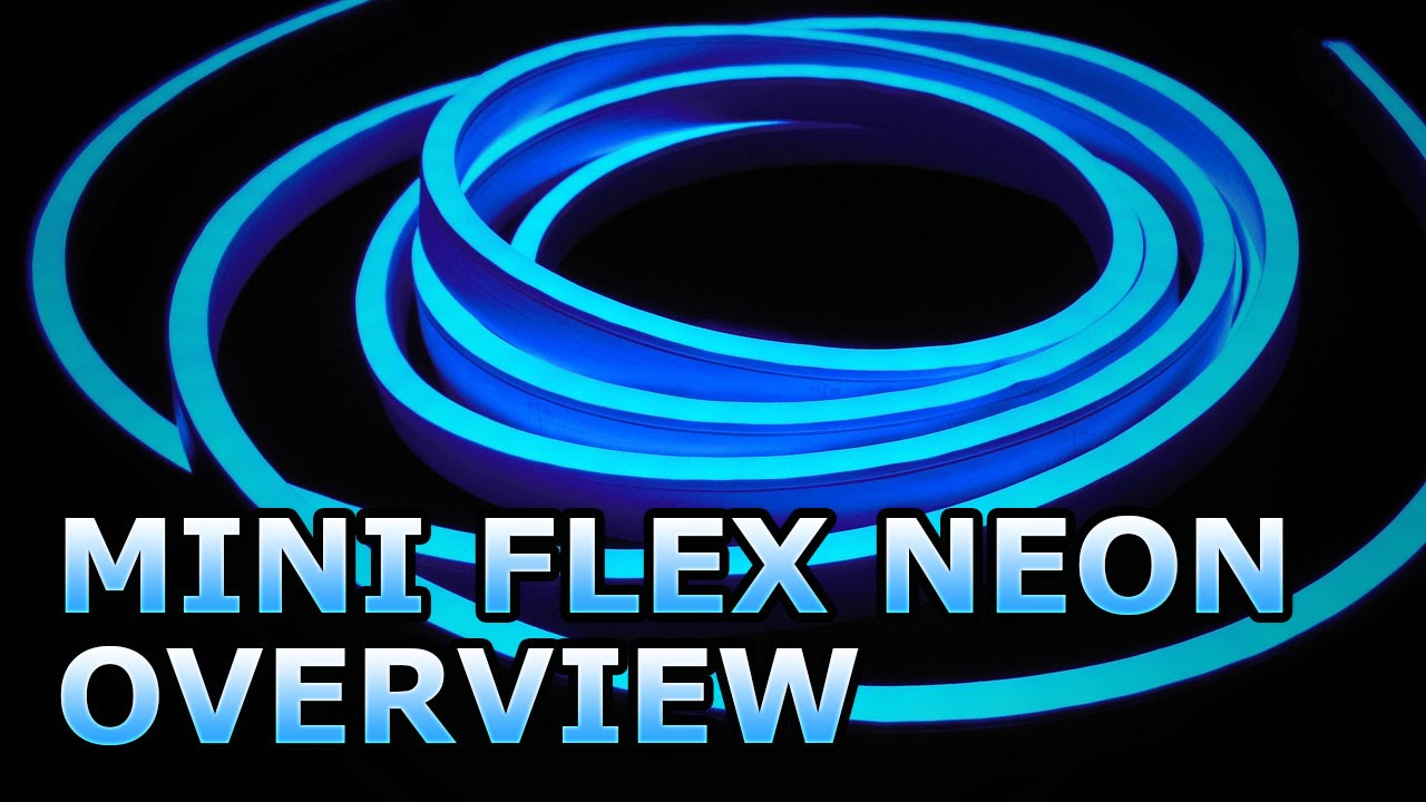 Mini Flex Neon Overview - Wiedamark.com - YouTube