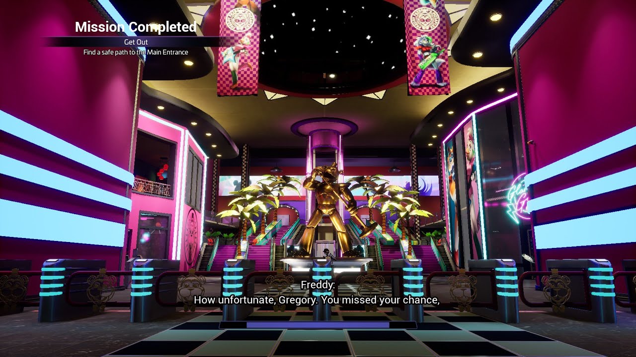 TERJEBAK DI MEGA PIZZAPLEX - Five Nights at Freddy's: Security Breach ...