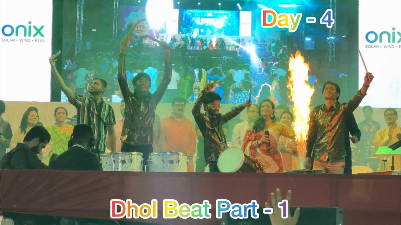 Navratri Day - 4 | Dhol Part - 1 | laila main laila | Navratri 2024 # ...