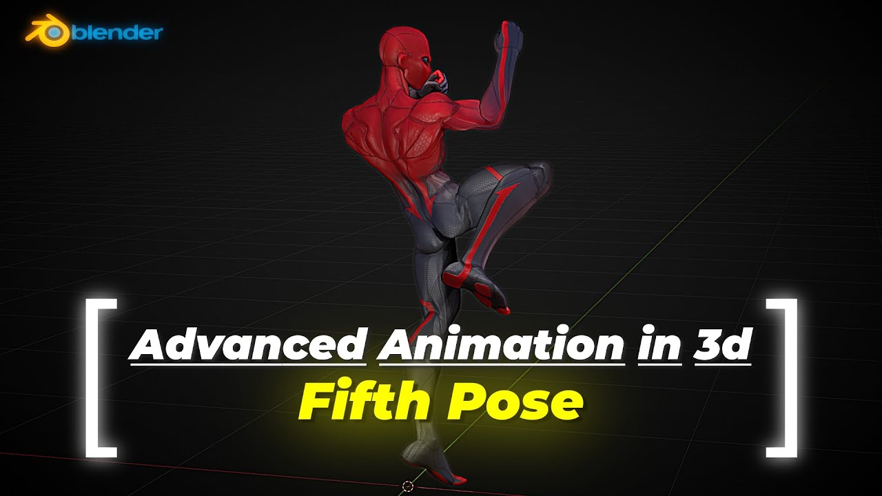 9-07 - Fifth Pose | Full HINDI Animation Course in Blender #3d # ...