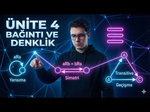 Programcılar İçin Matematik - Ünite 4 | Bağıntı Özellikleri ve Denklik | AUZEF | Mini Kampüs