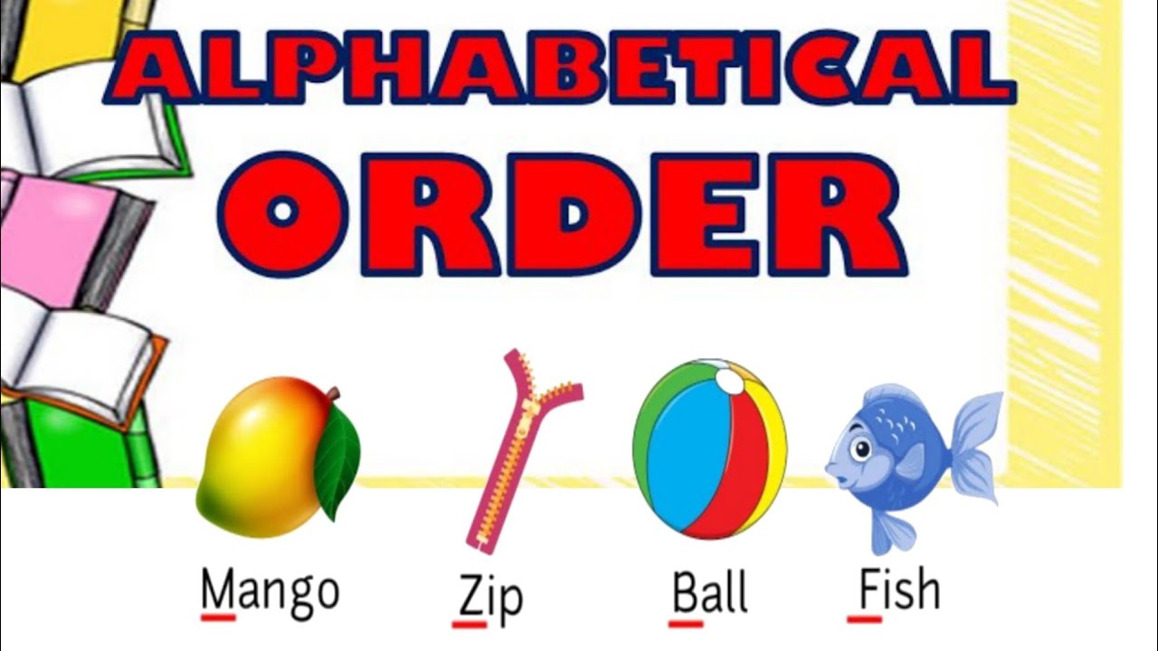 ALPHABETICAL ORDER AND ARRANGEMENT on worksheet#grade1 #grade2english # ...