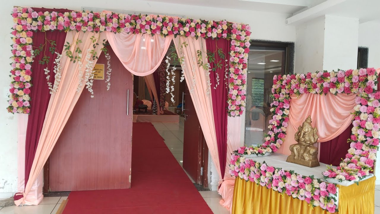 DK PATEL HALL | Wedding Function | Chorry | Gate | Mandap | Passage ...