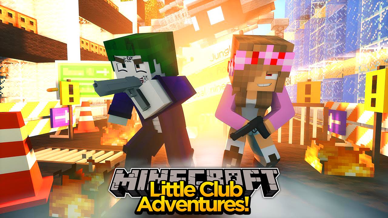 Minecraft Little club Adventures - Evil Kelly & The Joker TEAM UP ...
