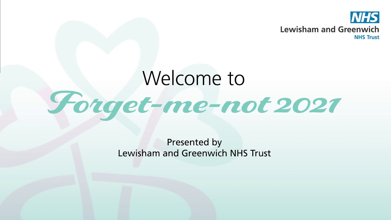 Forget-me-not 2021: an online service - YouTube