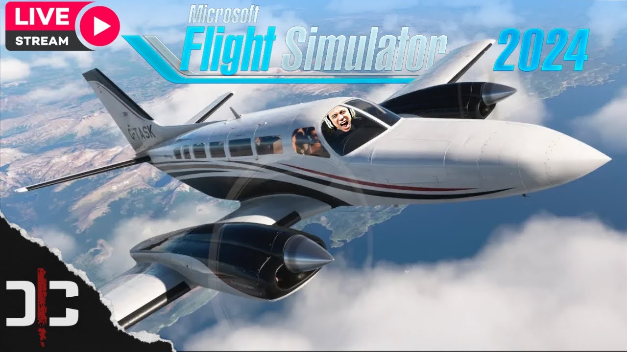 🔴LIVE - Flight Simulator 24 - I'm a Complete Noob Learning to Fly - YouTube