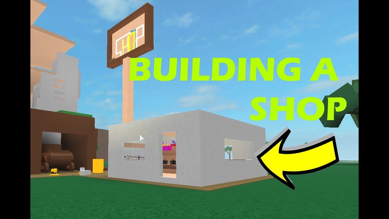 BUILDING A SHOP! *24,000* Roblox Lumber Tycoon 2 - YouTube