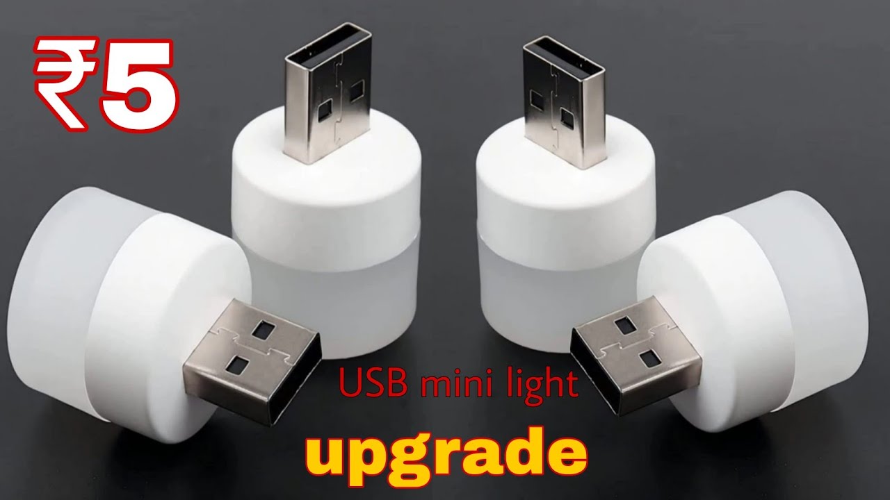 upgrade mini USB light |simple idea|@Digitalskyworld - YouTube