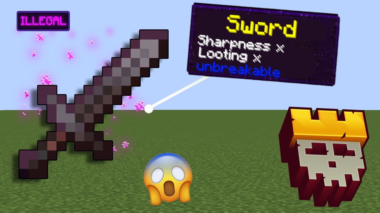 How I Got This Illegal Sword In This Crazy Minecraft Server #1 # ...