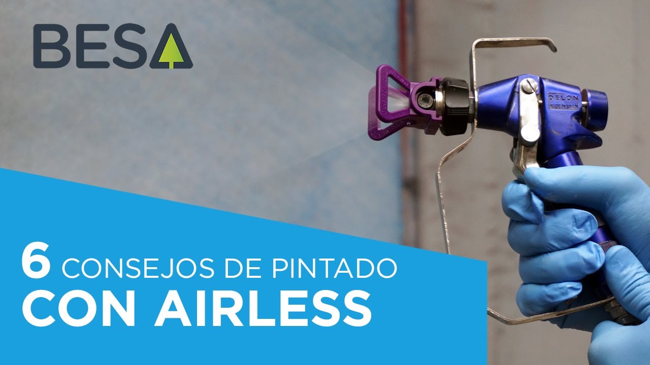 Cómo Aplicar Pintura con AIRLESS (6 Consejos) - YouTube