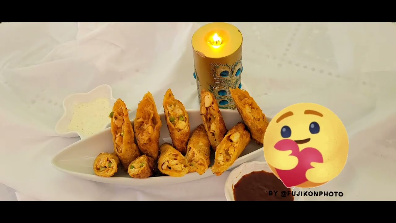 HOW TO MAKE CHICKEN BBQ ROLL FULL RECIPE - YouTube
