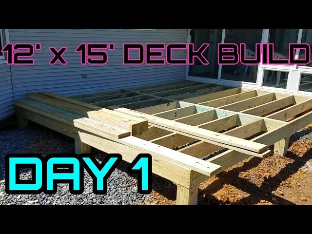 12 X 12 Deck 12x20 Deck | Upper Dauphin Vinyl Products