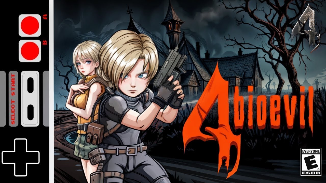Bio Evil 4 - Resident Evil 4 - NES Style - YouTube