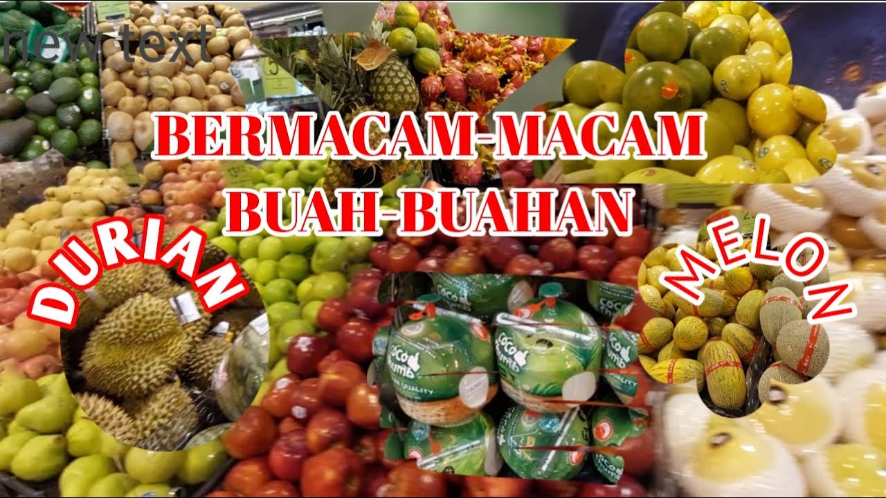 BERMACAM-MACAM BUAH-BUAHAN // TERSEDIA DI TOKO INI - YouTube