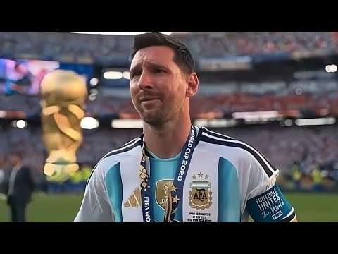 Lionel Messi Crying🥹Moment | Fifa World Cup 2026 | Spain v/s Argentina⚽